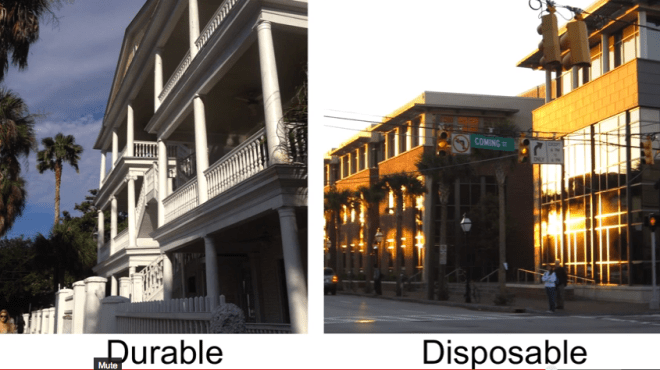 “Disposable Architecture” | Architecture Here and There