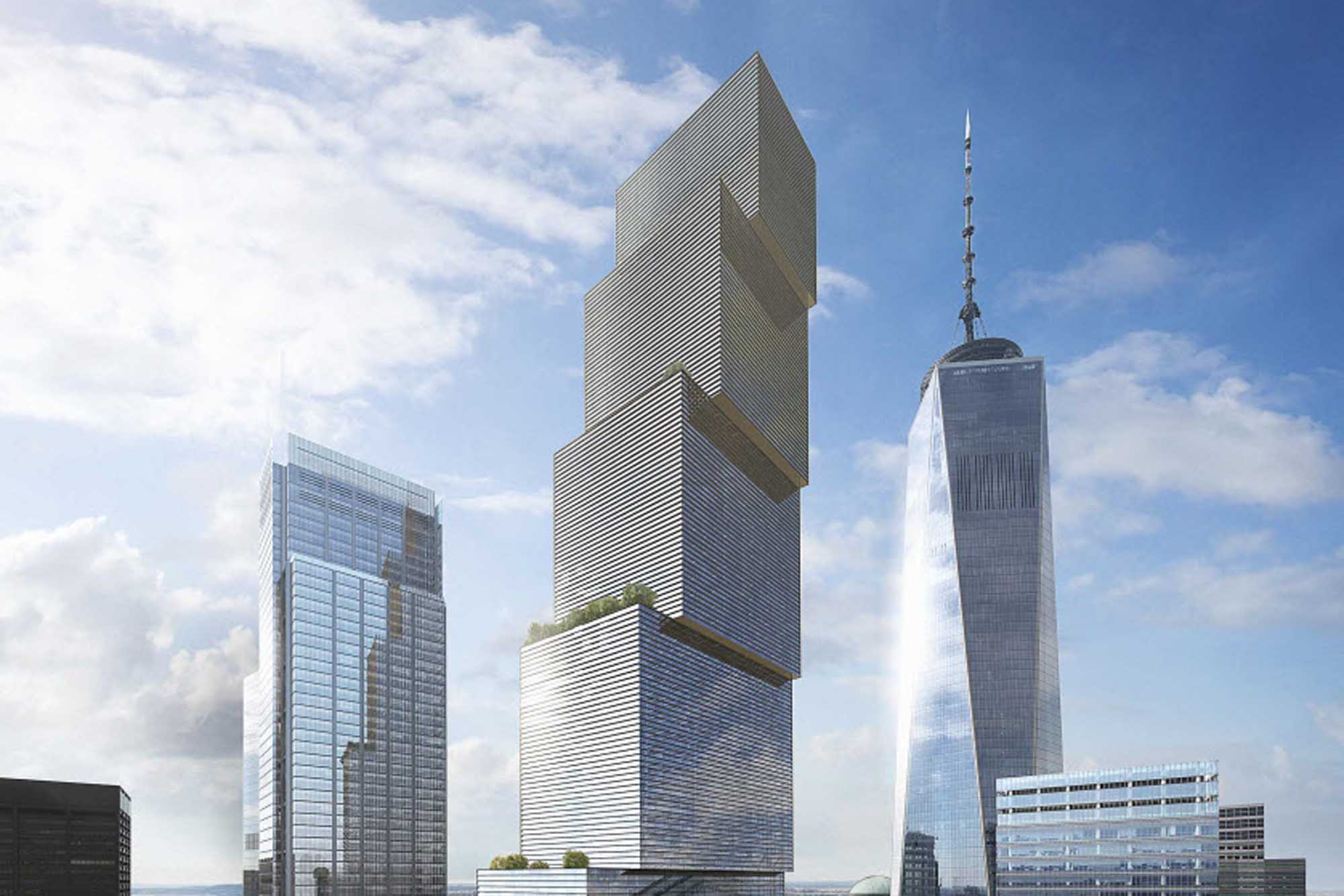 Shubow tilts BIG WTC tower | Architecture Here and There