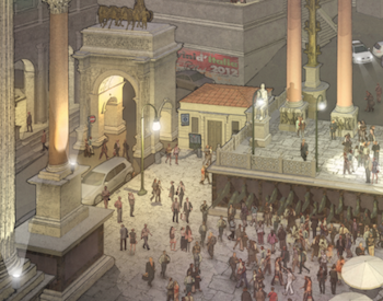 Roman Forum, live, at night | Architecture Here and There