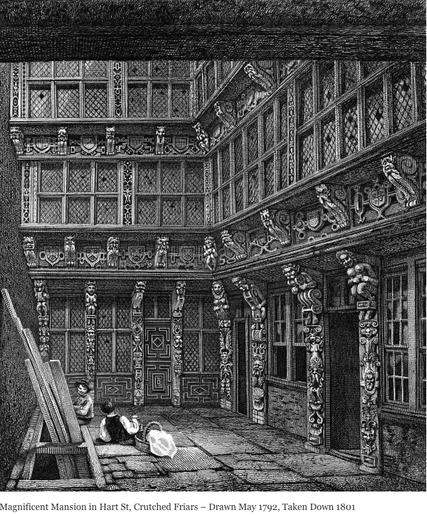 Before the London fire, 1666 | Architecture Here and There