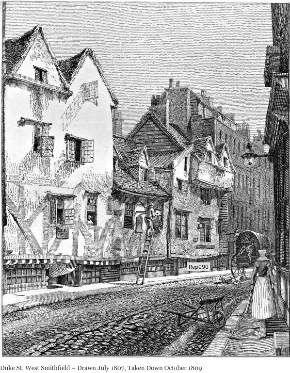 Before the London fire, 1666 | Architecture Here and There