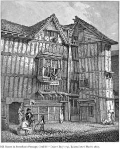 Before the London fire, 1666 | Architecture Here and There