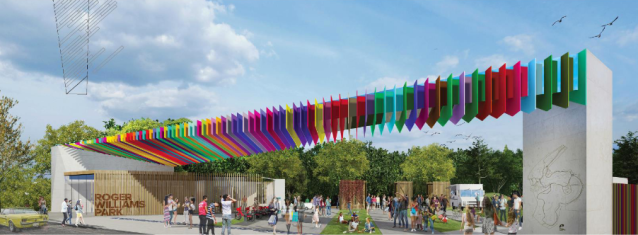 Goofy new RW Park “gateway” | Architecture Here and There