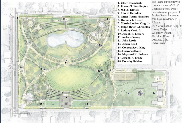 Atlanta’s Cook Peace Park | Architecture Here and There