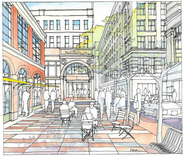 The Downcity Plan | Architecture Here and There